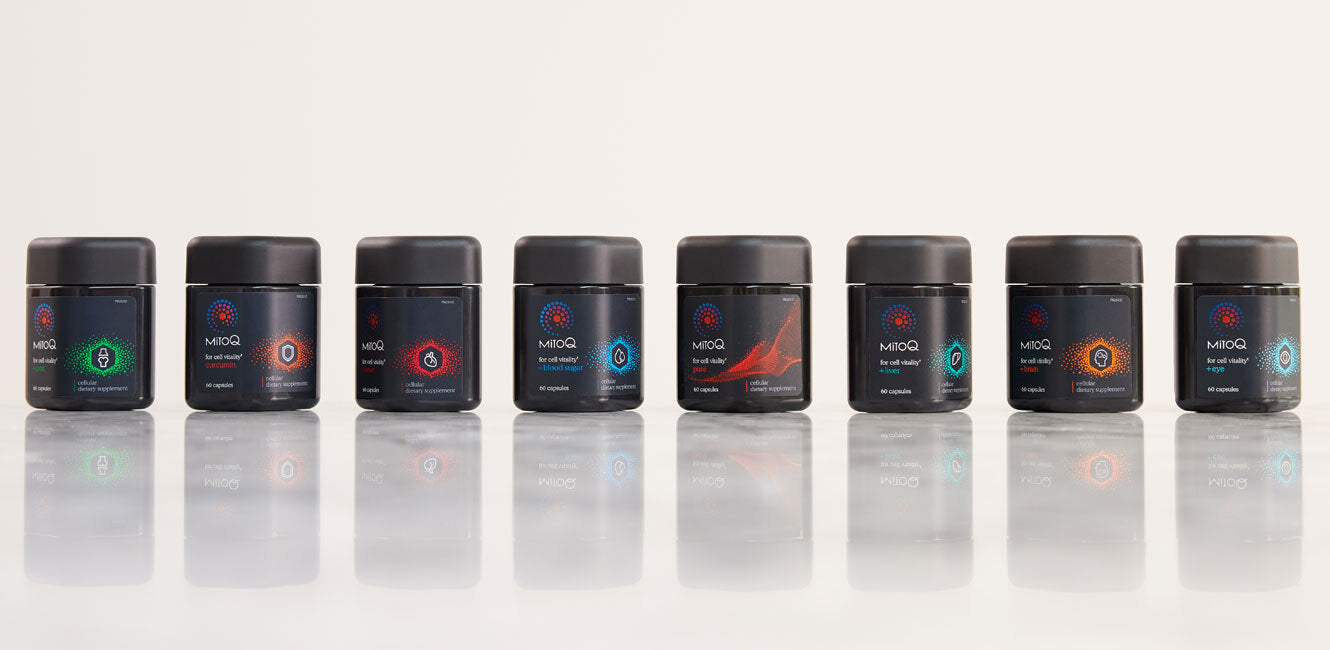 MitoQ Supplements with Mitoquinol Mesylate for Cellular Health & Energy ...